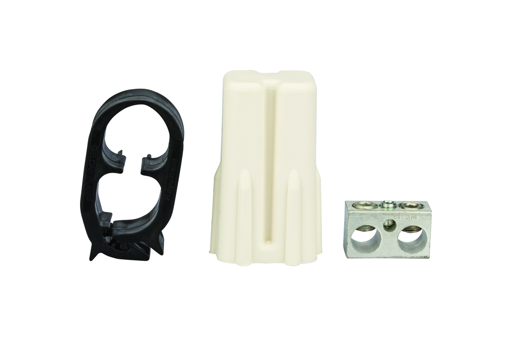 NSI ESSLK-2/0 14 to 2/0 AWG 3-Cable Gel Stub Splice Kit with Connector ...