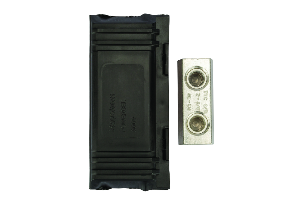 NSI ESGS-4/0 2 to 4/0 AWG Black 2-Cable Inline Gel Splice Kit with ...