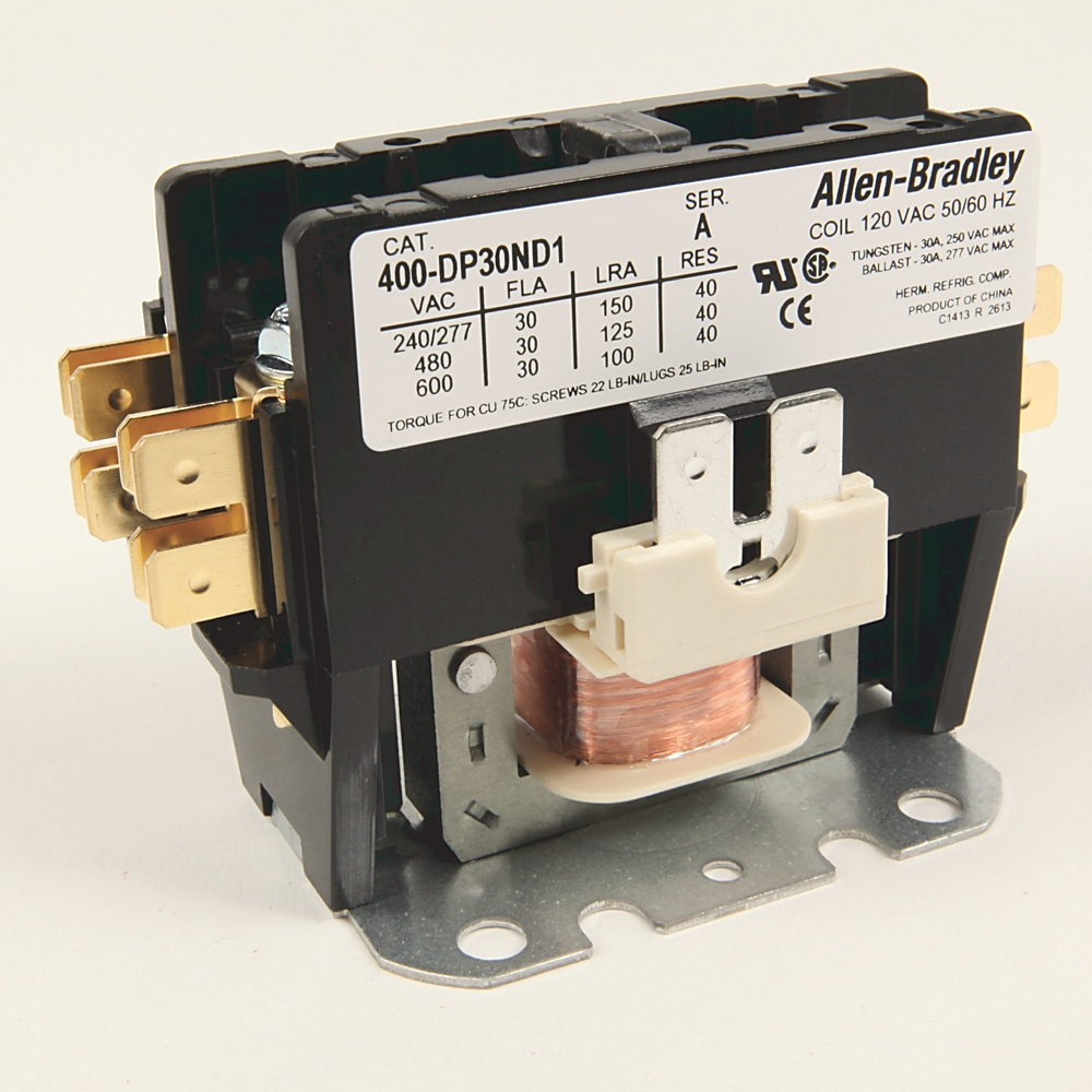 Allen-Bradley 400-DP30ND2 30 Amp 120 Volt 50/60 Hz Definite Purpose ...