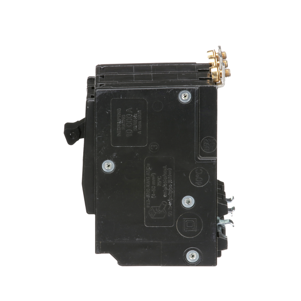 Square D QOB380 Miniature Circuit Breaker 80A 240V 3Ph , Bolt-On ...
