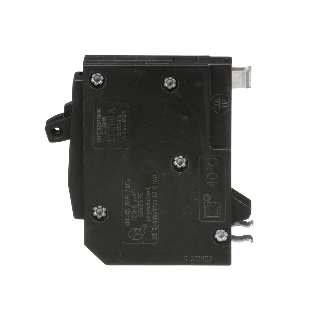 Square D QO2020 Tandem Circuit Breaker 20/20A 120/240V 1Ph , Plug-On ...