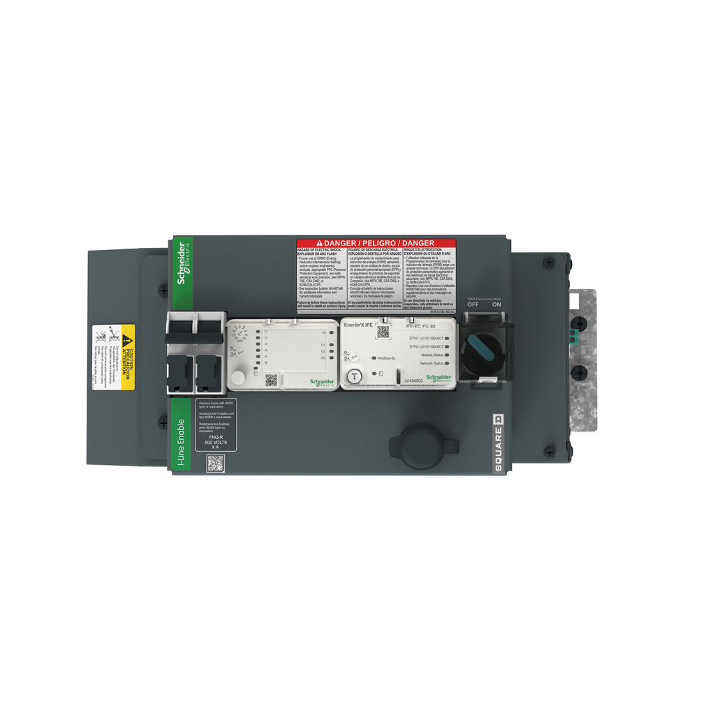 I-Line Enable Module, ERMS, 240VAC, wide side right, Ethernet In/Out ...