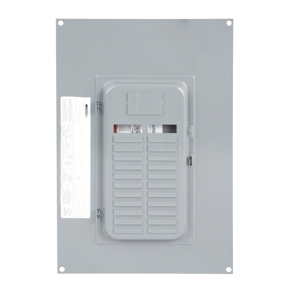Square D QOC24US Load Center Cover, 24 Circuits, Surface-Mount, NEMA-1 ...