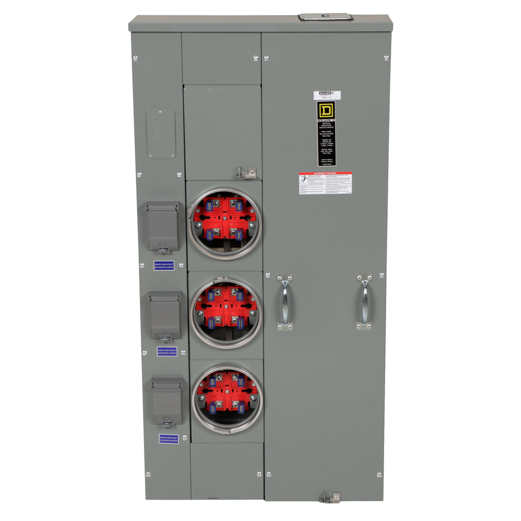 Square D MP33125 120/240 VAC 125 Amp 1-Phase 3-Wire 3-Position NEMA 3R ...