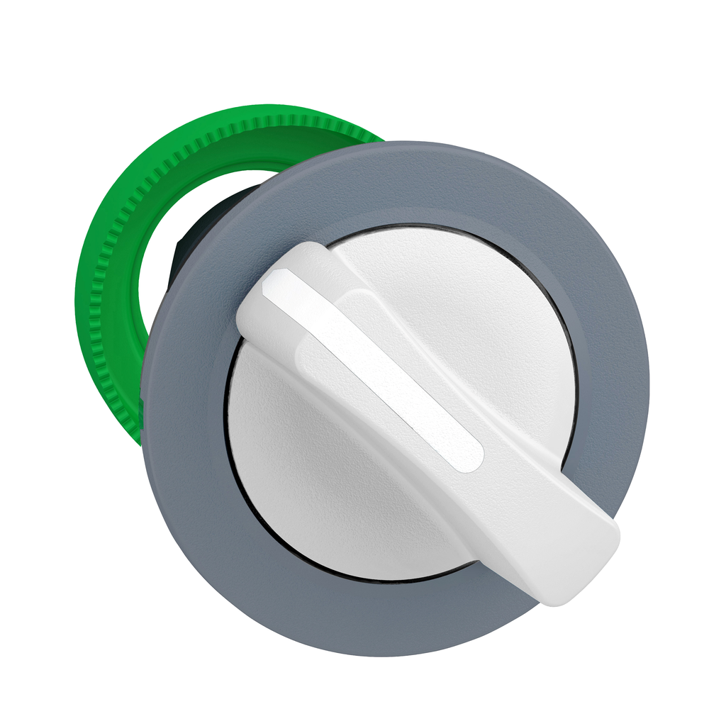 ZB5FDCUST03 - FLUSH MOUNTED WHITE SELECTOR SWITCH HEAD - Royal ... ZB5FDCUST03 - FLUSH MOUNTED WHITE SELECTOR SWITCH HEAD - Royal ...