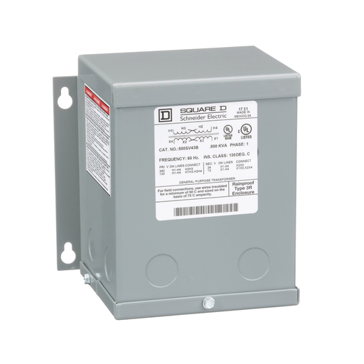 500SV43B - Transformer, buck boost, encapsulated, 0.5kVA, 1 phase ...