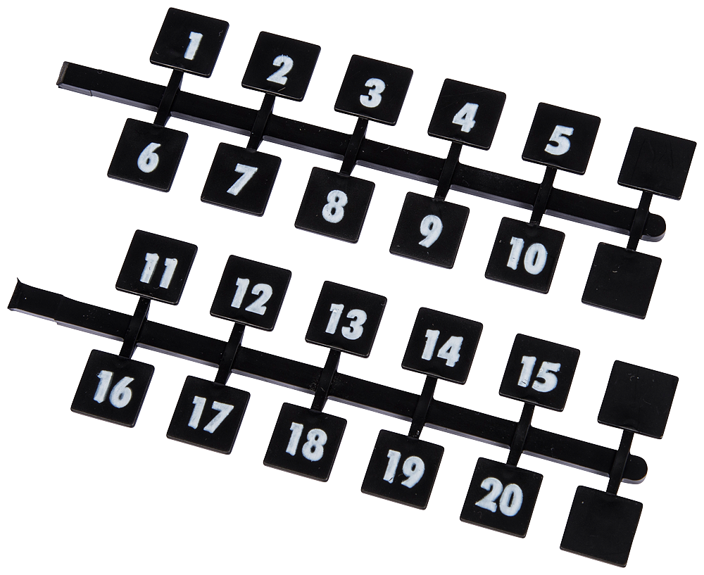 Siemens NBK3 130/Box Legend 1 to 42 Panelboard Number Strip | World ...