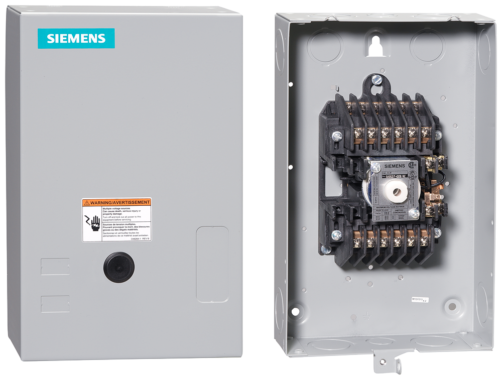 Siemens CLM1B12120 110/120 VAC 20 Amp 12-Pole 12NO NEMA 1 Mechanically ...