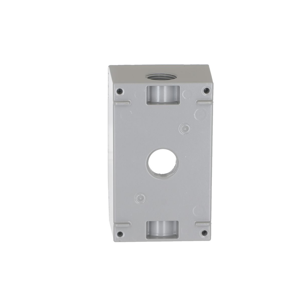 Raco 5320-0 Single Gang Weatherproof Box, (3) 1/2" Outlets | NorthEast ...
