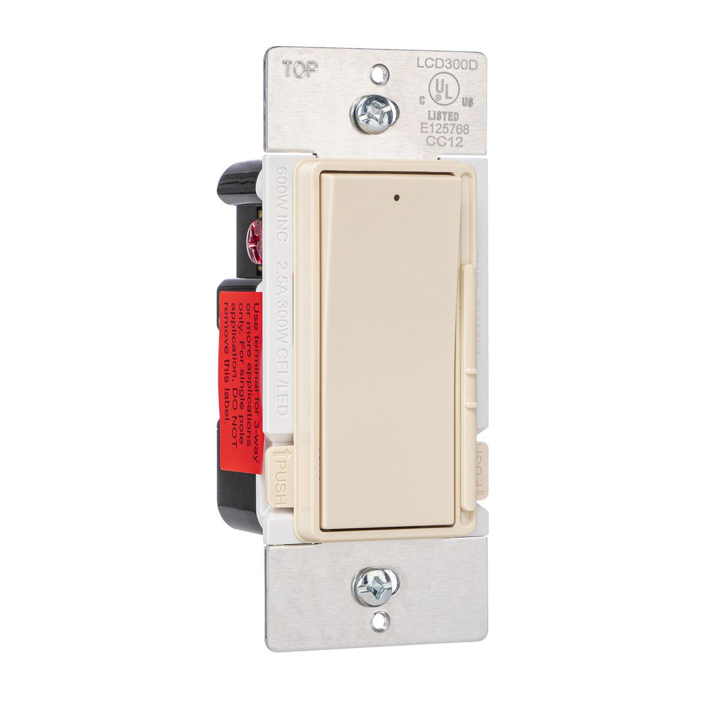 HWDK LCD300DLA DIM ROCKER SP&3W 300 | Cooper Electric