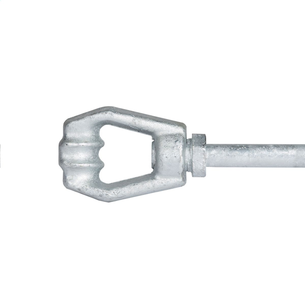 Hubbell Power E1020053 1 Inch x 7 Foot Anchor Combination Rod and ...