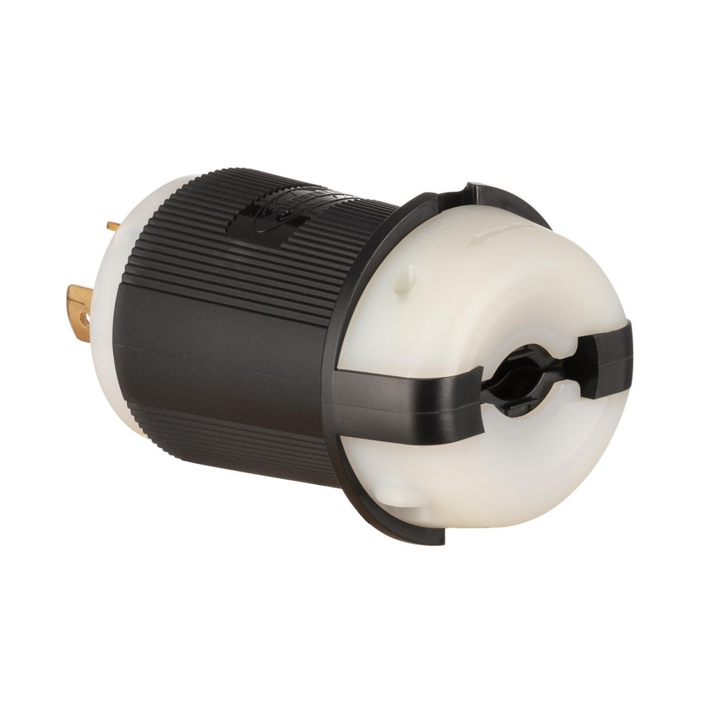 Hubbell HBL2311ST Twist-Lock Edge Plug, 20A 125V, 2-Pole 3-Wire ...