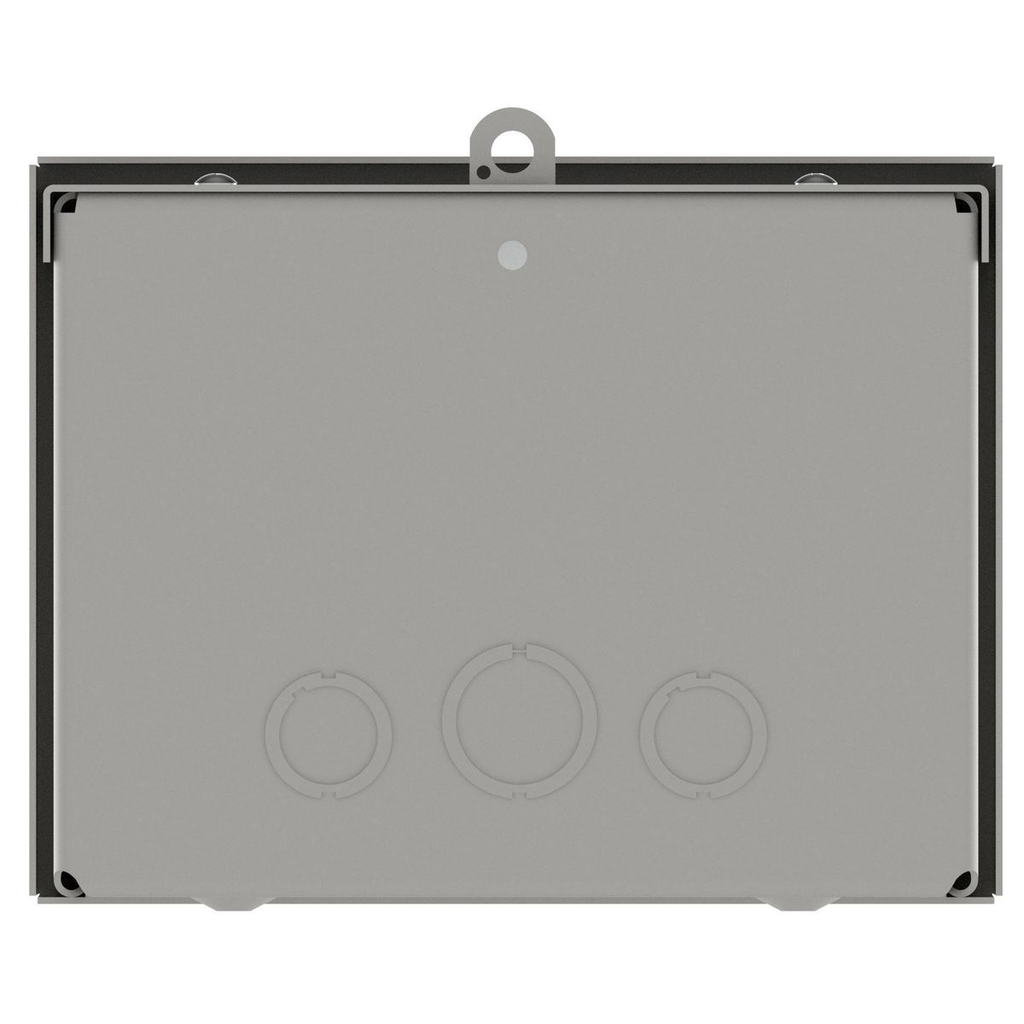 Wiegmann RSC060604 6 x 6 x 4 Inch Gray Polyester Powder Painted Carbon ...