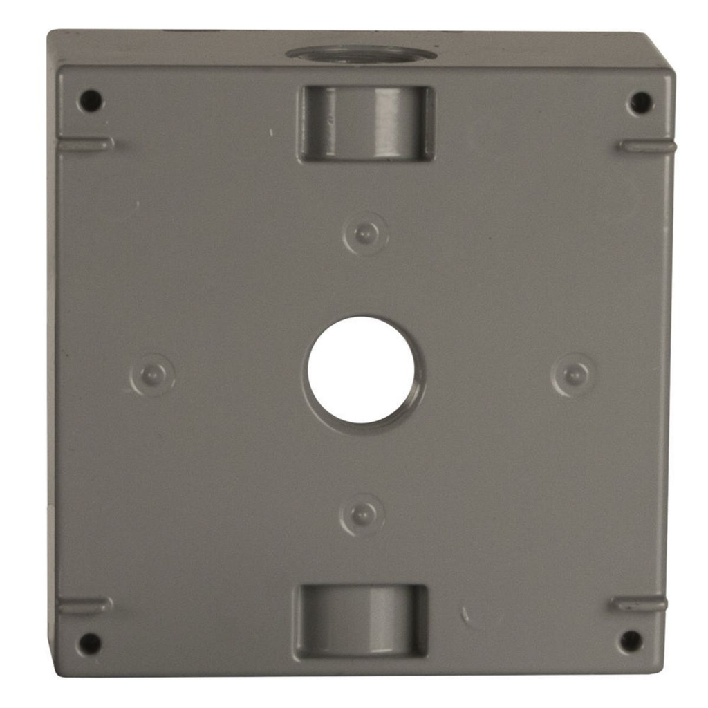 Raco 5333-0 Two Gang Weatherproof Box, (3) 1/2" Outlets | NorthEast ...