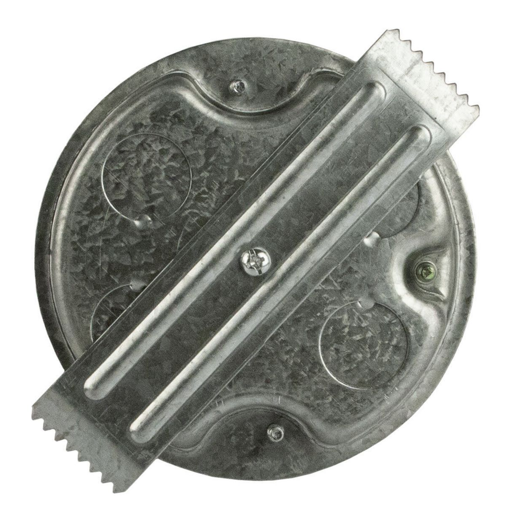 Raco 297 4" Round Ceiling Rated Box, 1/2" Deep, Old Work | NorthEast ...