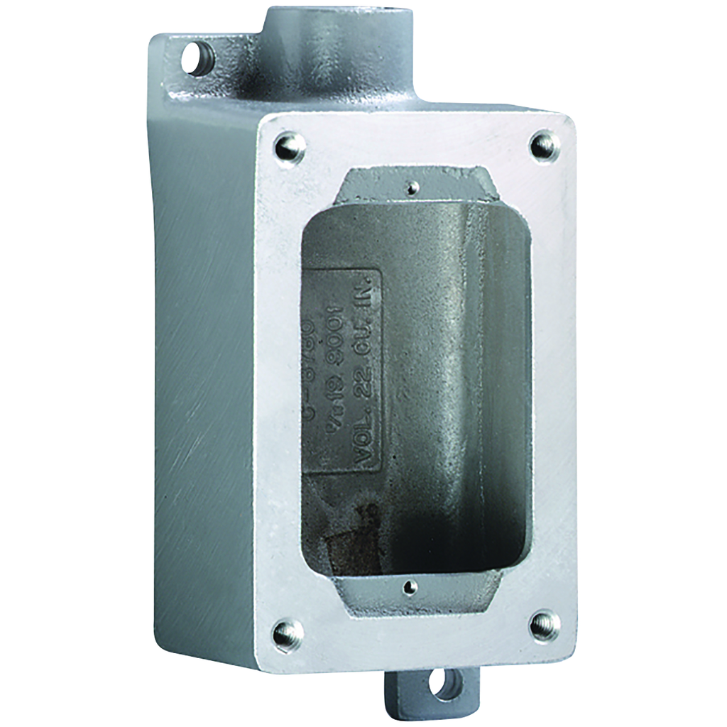 Killark SWB-3 SWB Series - Aluminum Dead-End Single-Gang Device Body ...