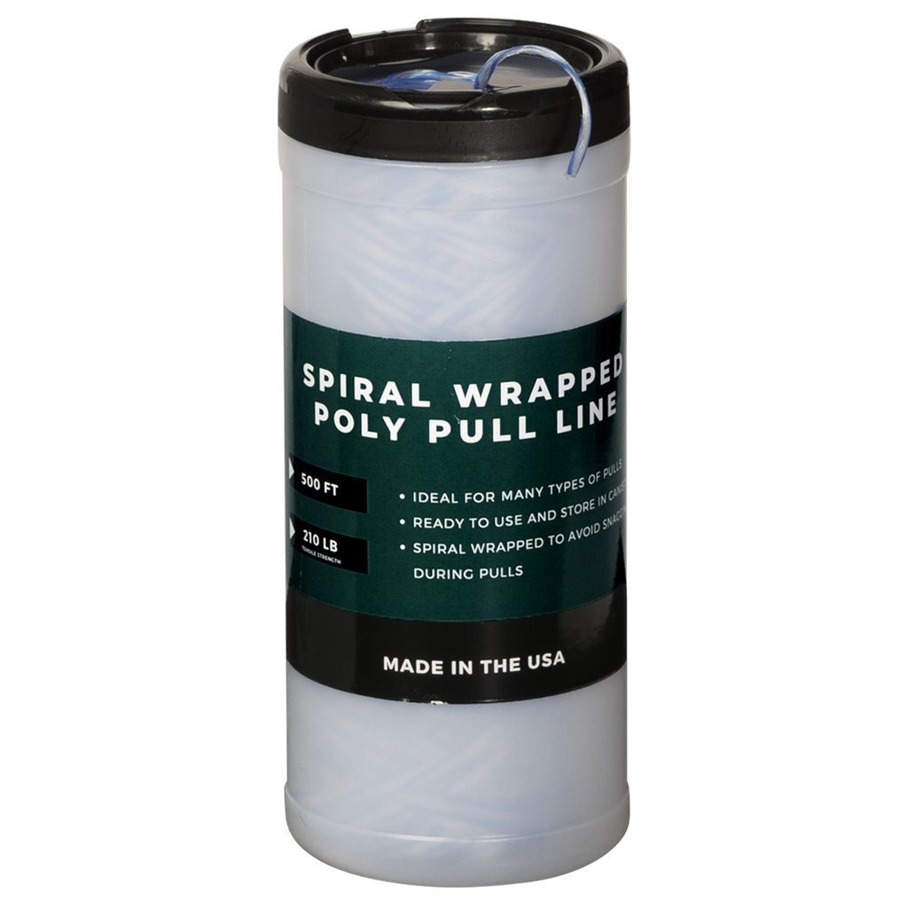 Erin Rope SRPT6500B Spiral Wrapped Light Duty Poly Twine, 210lb Min ...