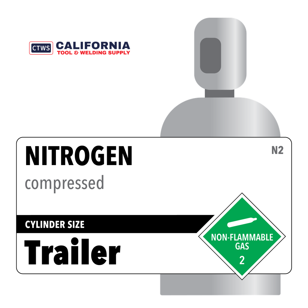 Nitrogen, Trailer Rental-California Tool Welding Supply