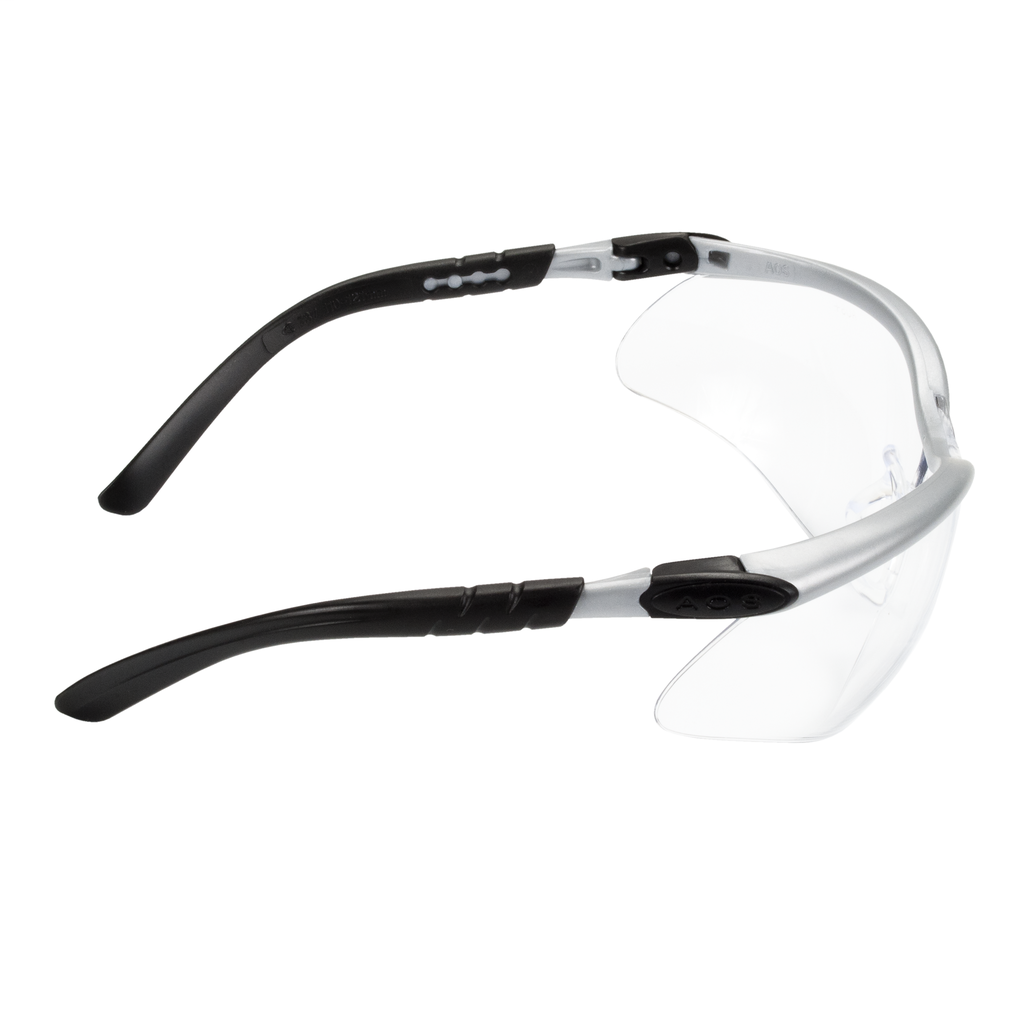3M Industrial Safety 11380-00000-20 Silver Frame Clear Anti-Fog Lens ...