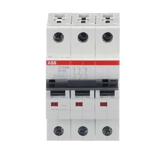 ABB ST203M-K4 MCB ST200M 3P K 4A UL | Cooper Electric