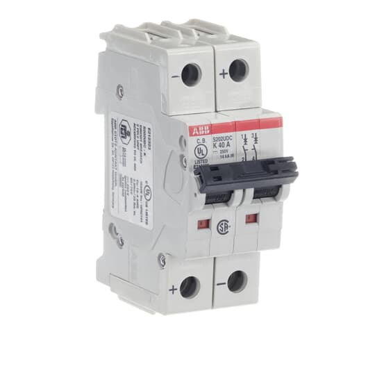 ABB S202UDC-K40 S200UDC MCB 2P K 40 | Cooper Electric