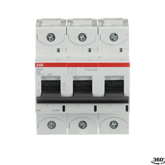 ABB S803U-K60 MCB S800 3P K 60A | Viking Electric