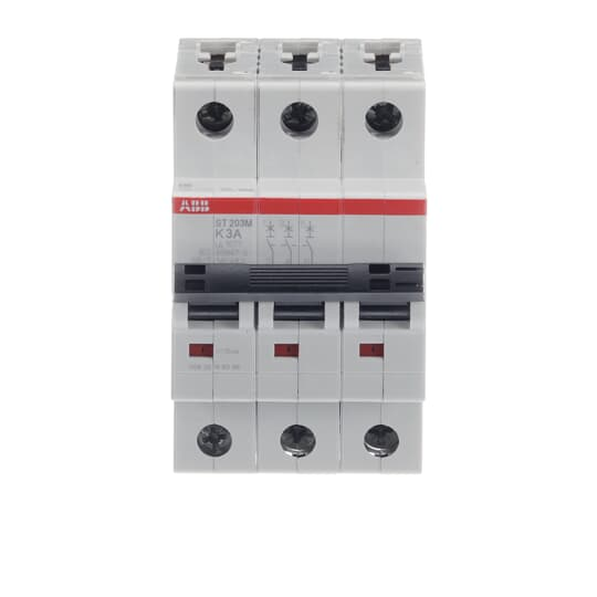 ABB ST203M-K3 MCB ST200M 3P K 3A UL | Cooper Electric