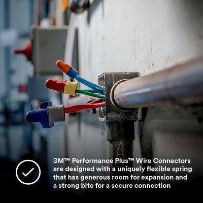 3M O/B+JUG Orange/Blue Performance Plus™ Wire Connector (Jug of 500) | NorthEast Electrical