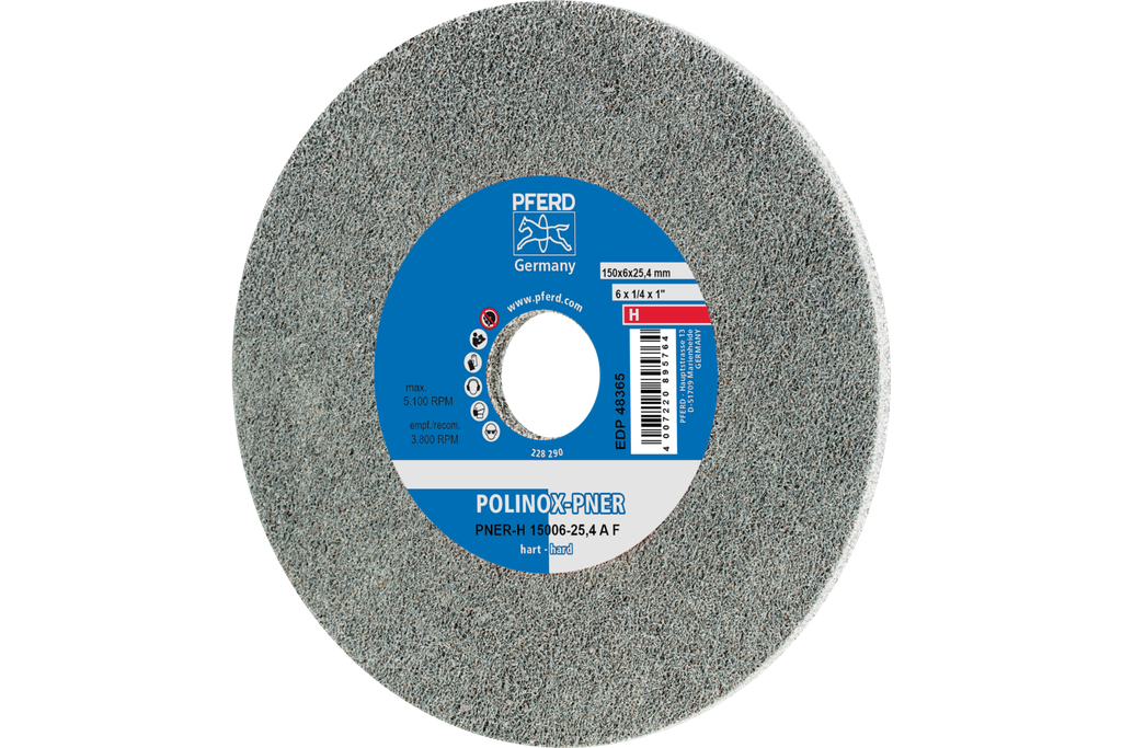 PMB48365,48365,PFERD INC.,Non-woven products|POLINOX® unitized wheels|Aluminum oxide A,UNITIZED ...
