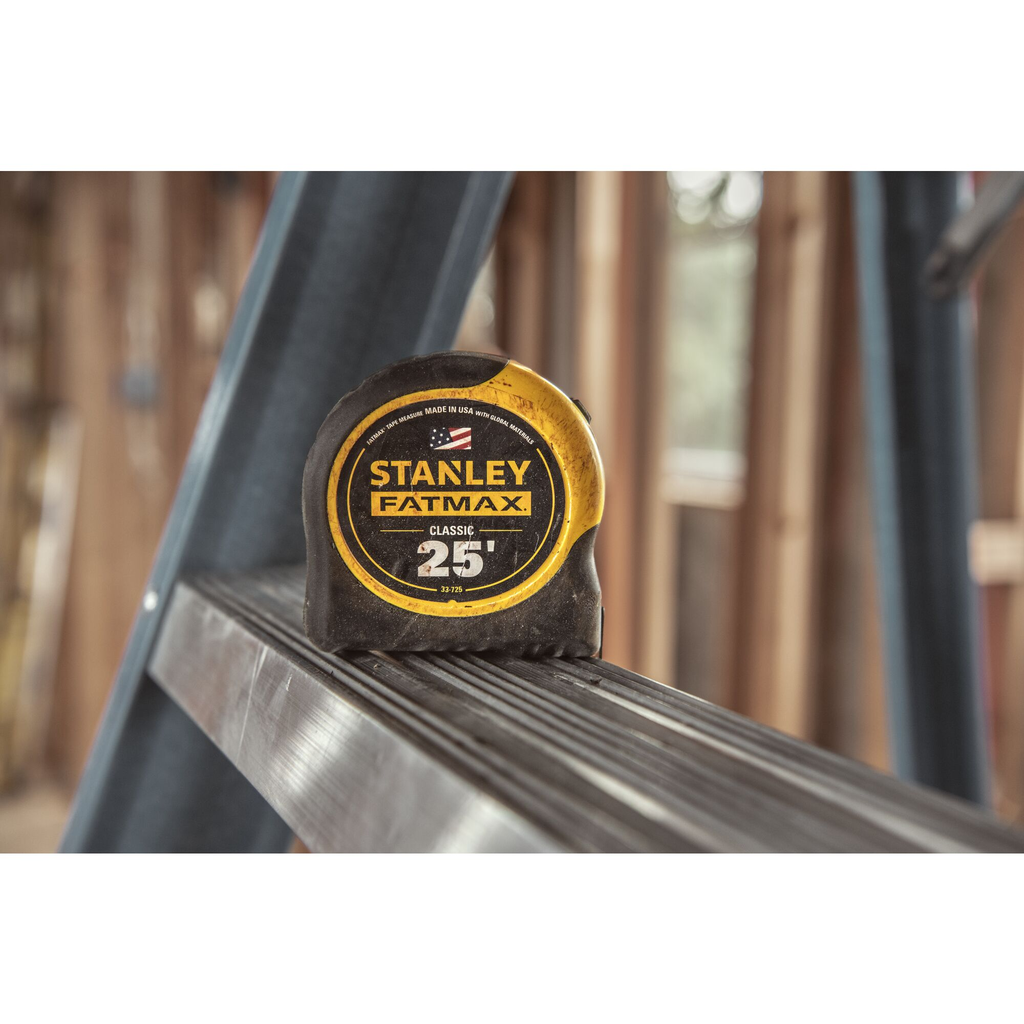 STANLEY FATMAX Tape Measure with BladeArmor Coating 1-1/4in. X 25 ft