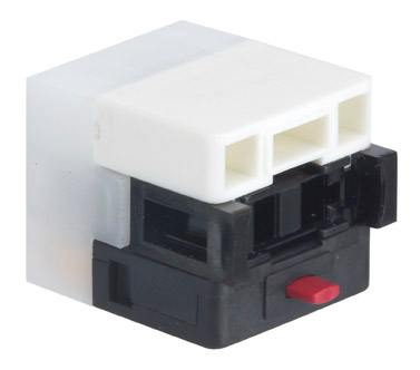 800B 16 mm Push-Button Contact Block Triple-S