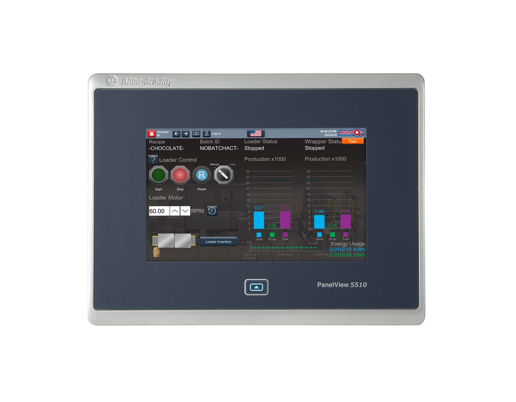 PanelView 5510 7 in. Graphic Terminal Triple-S