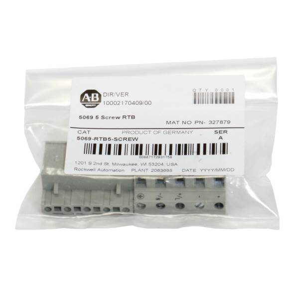 Allen Bradley 5069-RTB5-SCREW Compact 5000 5 Screw RTB | NorthEast ...