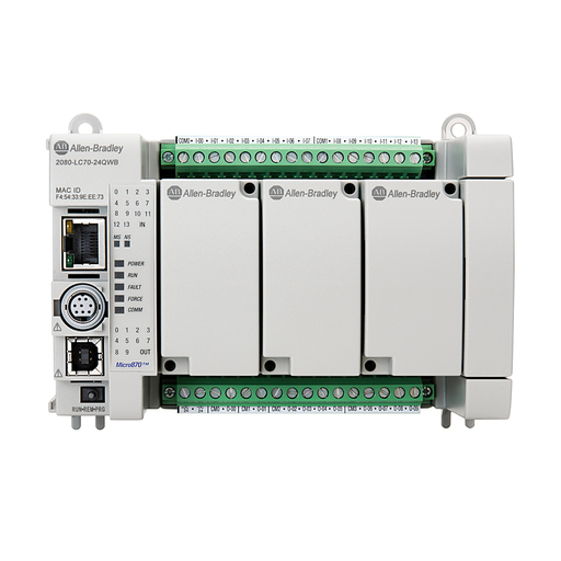 Allen Bradley 2080-LC70-24QWB Micro870 24 I/O ENet/IP Controller | Codale Electric Supply