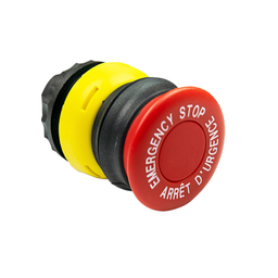Hazardous Location, IP66 Ratings,, Push-Pull, E-Stop Red with Yellow ...