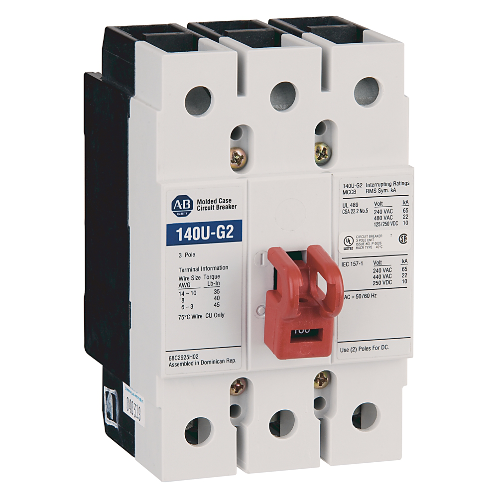 Allen-Bradley 140U-G2C3-C50 G-Frame Molded Case Circuit Breaker ...