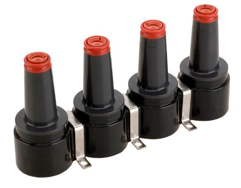 Hubbell Power 215J4U 200 Amp 15 kV 4-Position Loadbreak Junction with U ...