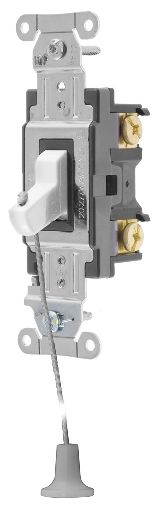 Hubbell HBL1221WHCS SWITCH, HOSP CALL, SP, 20A, WH | Cooper Electric