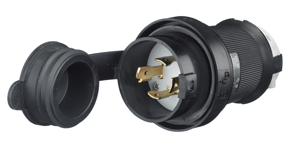 Watertight Safety-Shroud Plug