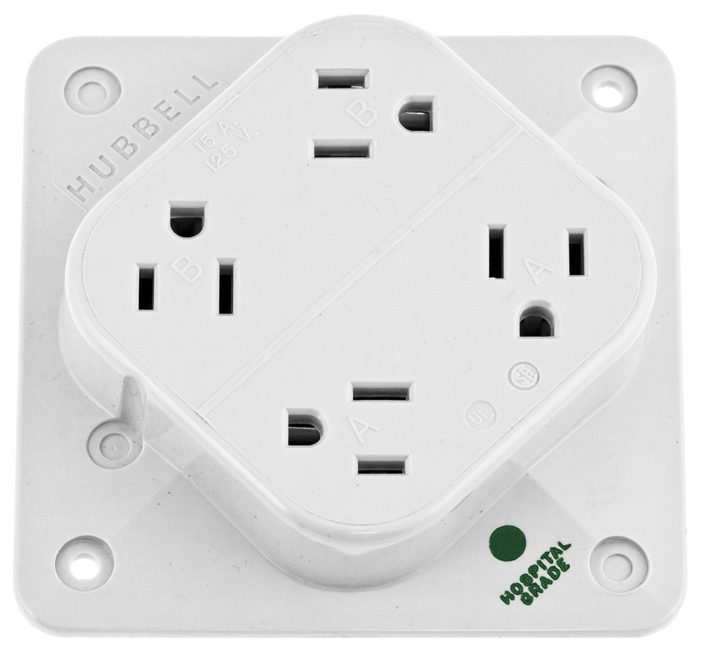 4-PLEX Hospital Grade Receptacle
