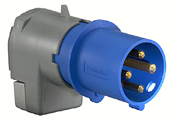 Low Profile Pin and Sleeve, 60A 250V, 3P4W