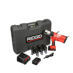 RENTAL RIDGID RP340 PROPRESS TOOL W/CASE, 1/2" THRU 2" JAWS AND EXTRA ...