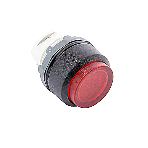 ABB MP1-11R/B PB MOM RED FLUSH ILL | Viking Electric