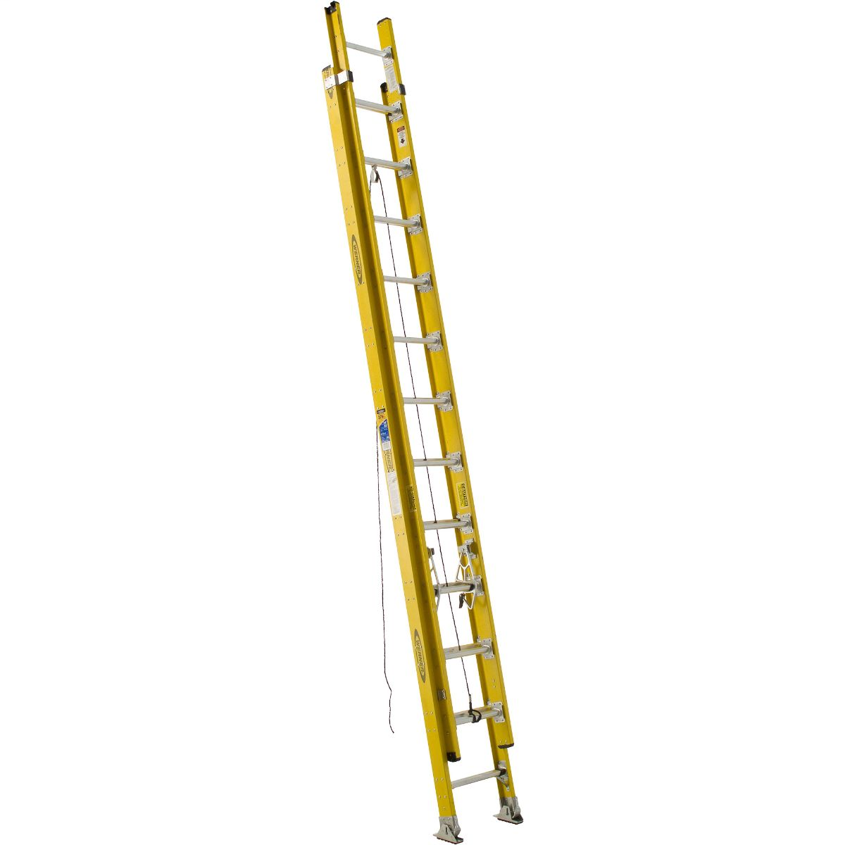 24' Fiberglass Extension Ladder 375lb Type-IAA D-Rungs | NEFCO
