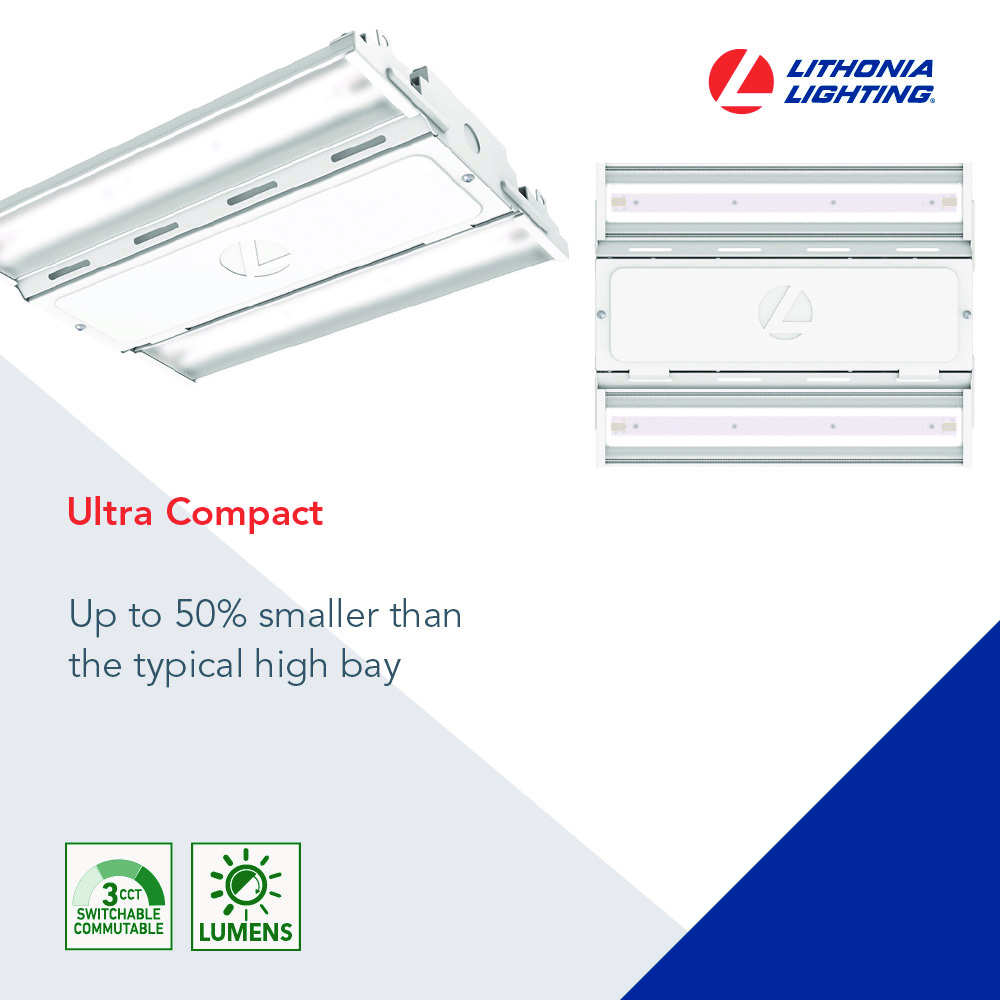 Lithonia CPHB-24LM-MVOLT-50K Compact Pro™ 22" Industrial LED High Bay ...