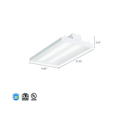 Lithonia IBE-18LM-MVOLT-40K I-Beam® IBE LED High Bay Luminaire, 137W ...