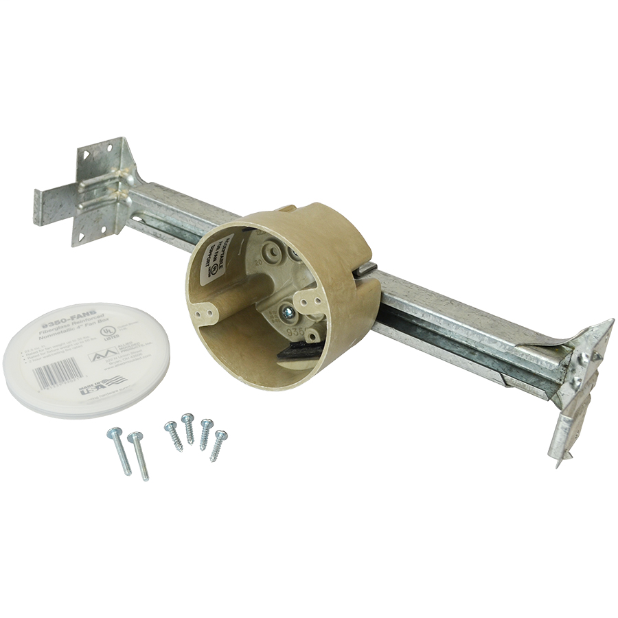 Allied Moulded Products 9350-FAN 2-7/16 x 4 Inch 22.5 In. Fiberglass ...