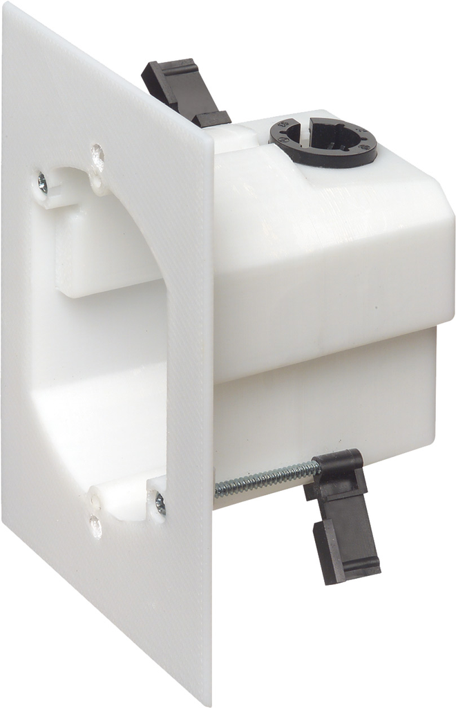 Arlington FD1RP 1-Gang Retrofit Outlet Box, 18 cu.in, White | Capital ...