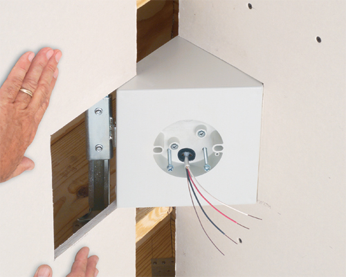 Arlington FBX900 Fan & Fixture Mounting Box w/ Adjustable Brackets ...