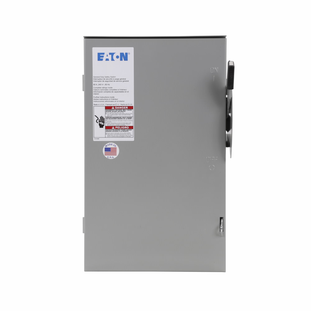 Eaton Electrical DG222URB General Duty Non-Fusible Safety Switch ...